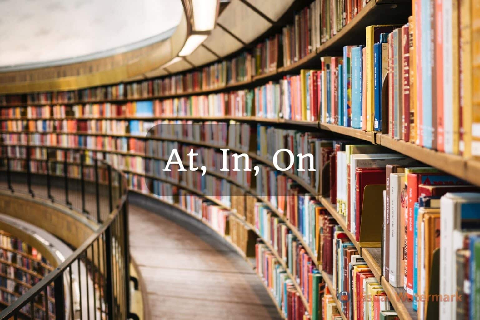 The difference between at, in, and on | ESL Fluency